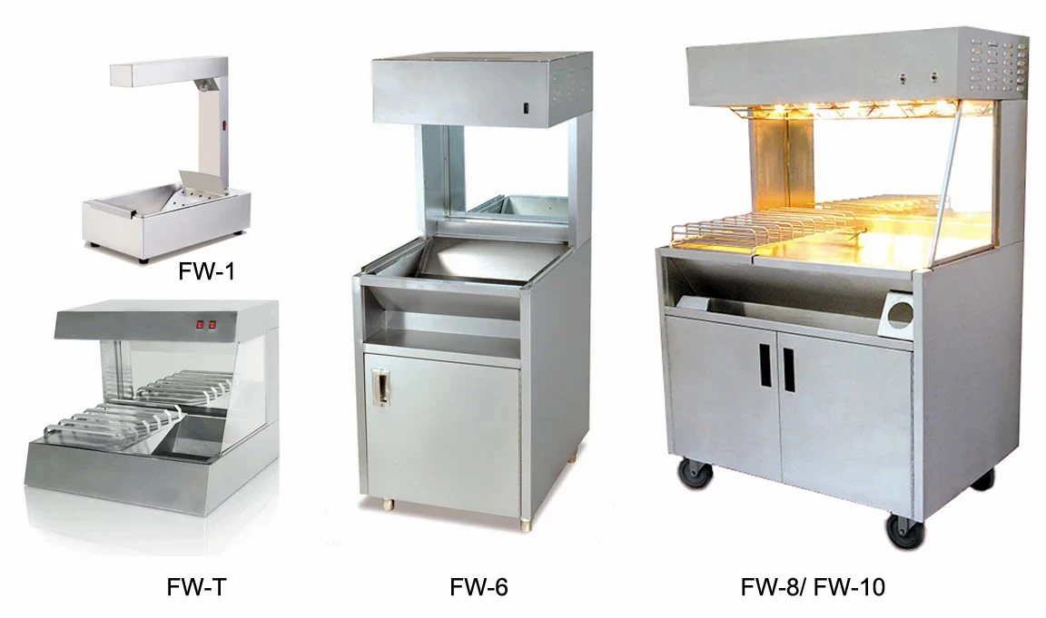 Electric Food Warmer Display Stand Counter Top French Fries Warmer for ...