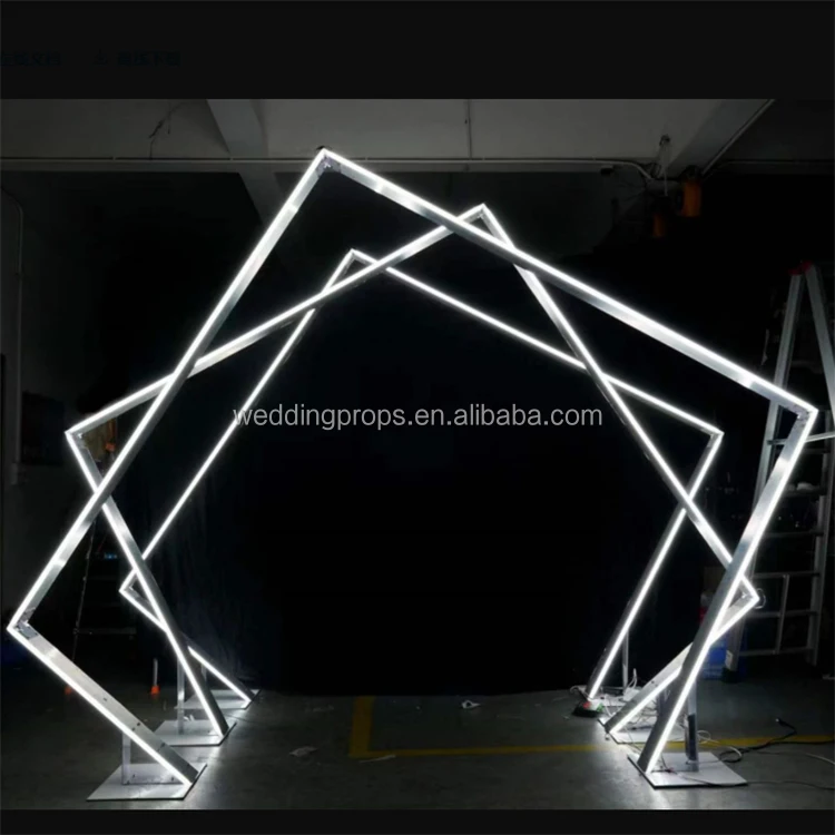 Light Wedding Props - LED Tunnel for Event Decorations