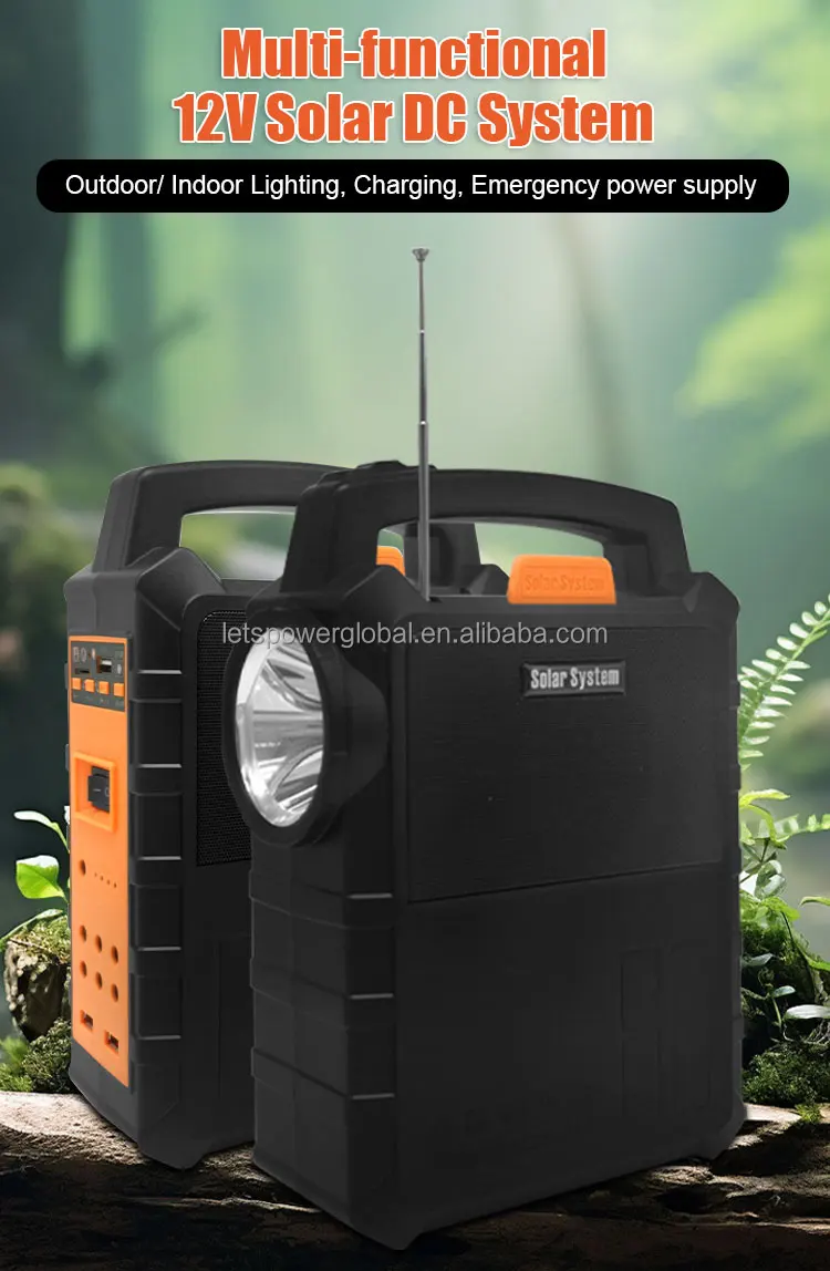 Yobolife Factory Sell 12V DC Solar Energy Kit Outdoor USB Mobile ...