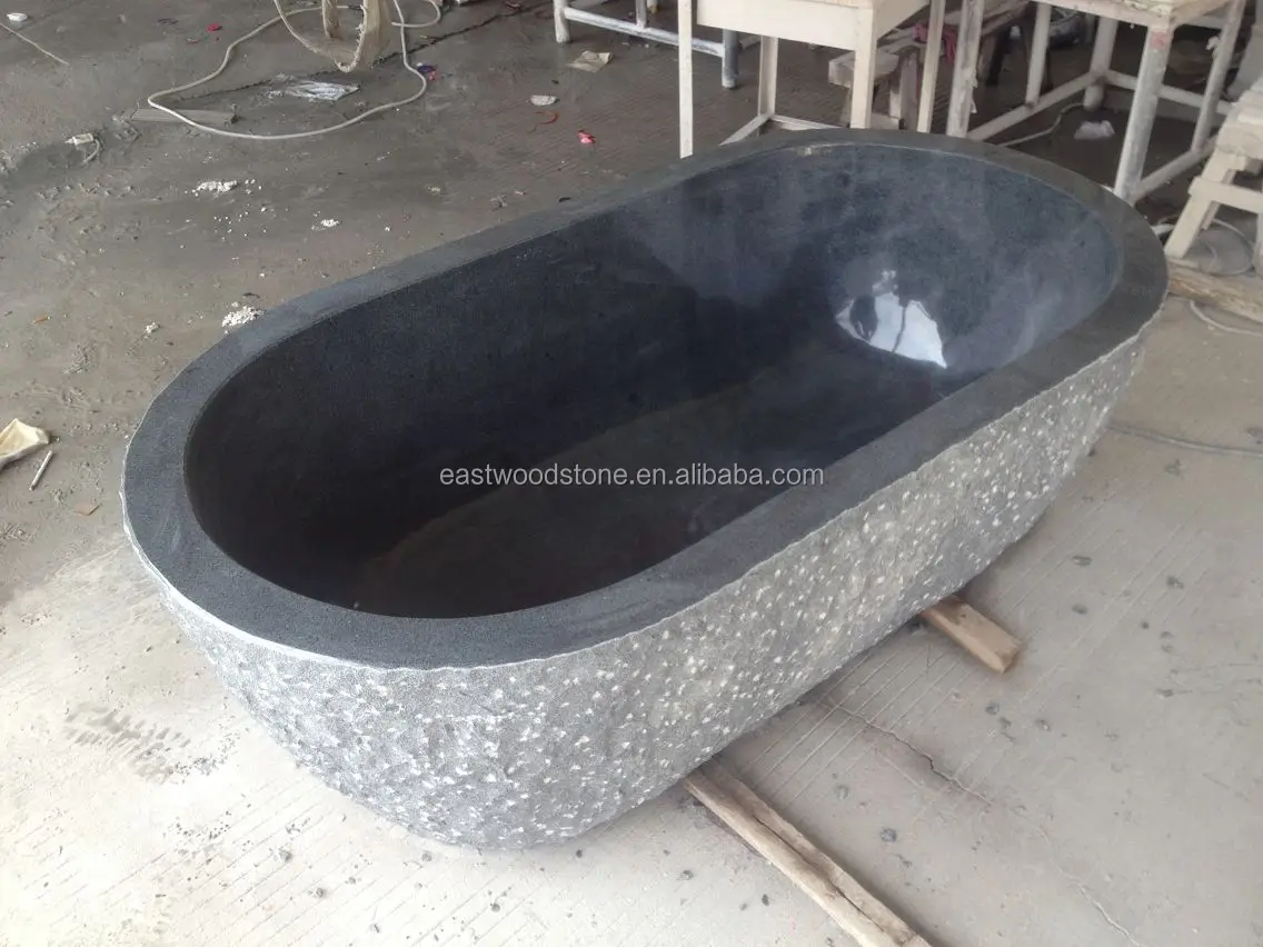 Natural Granite Stone Bath Tub Freestanding And Showers - Buy ...
