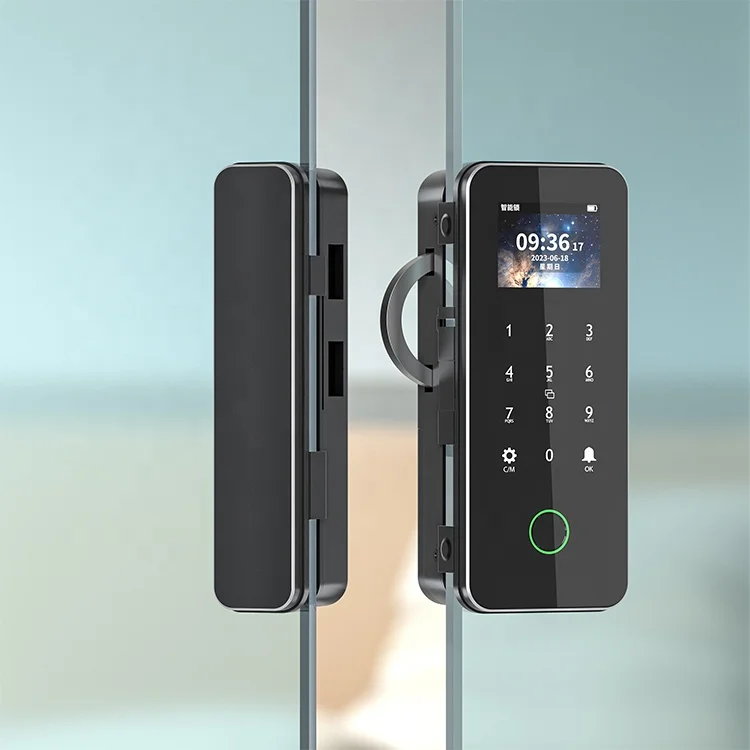 Easloc Digital Fingerprint Smart Keyless Sliding Glass Door Biometric ...