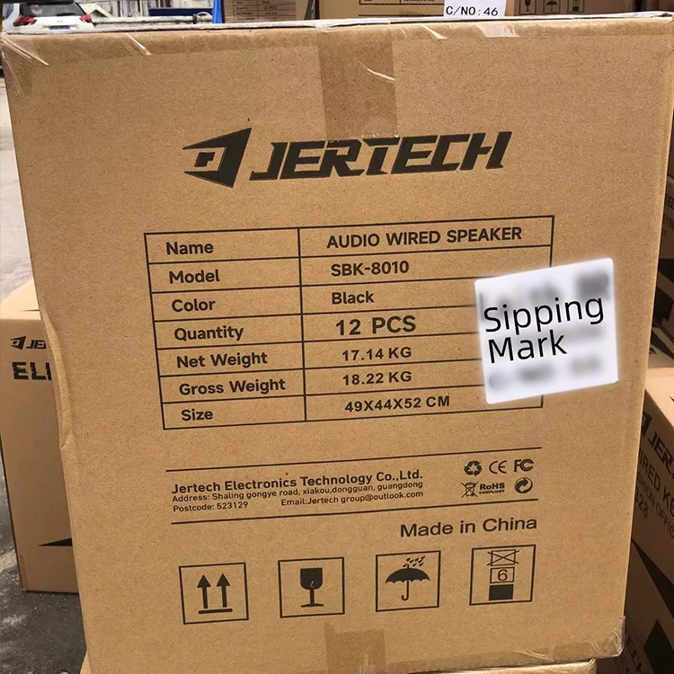 Jertech Professional Monitor Accuracy Stereo Audio Speaker Remote ...