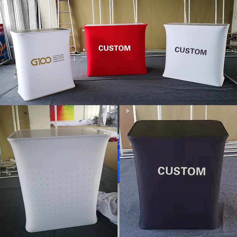 Custom Table Display Stands - Promotional Exhibition Counters