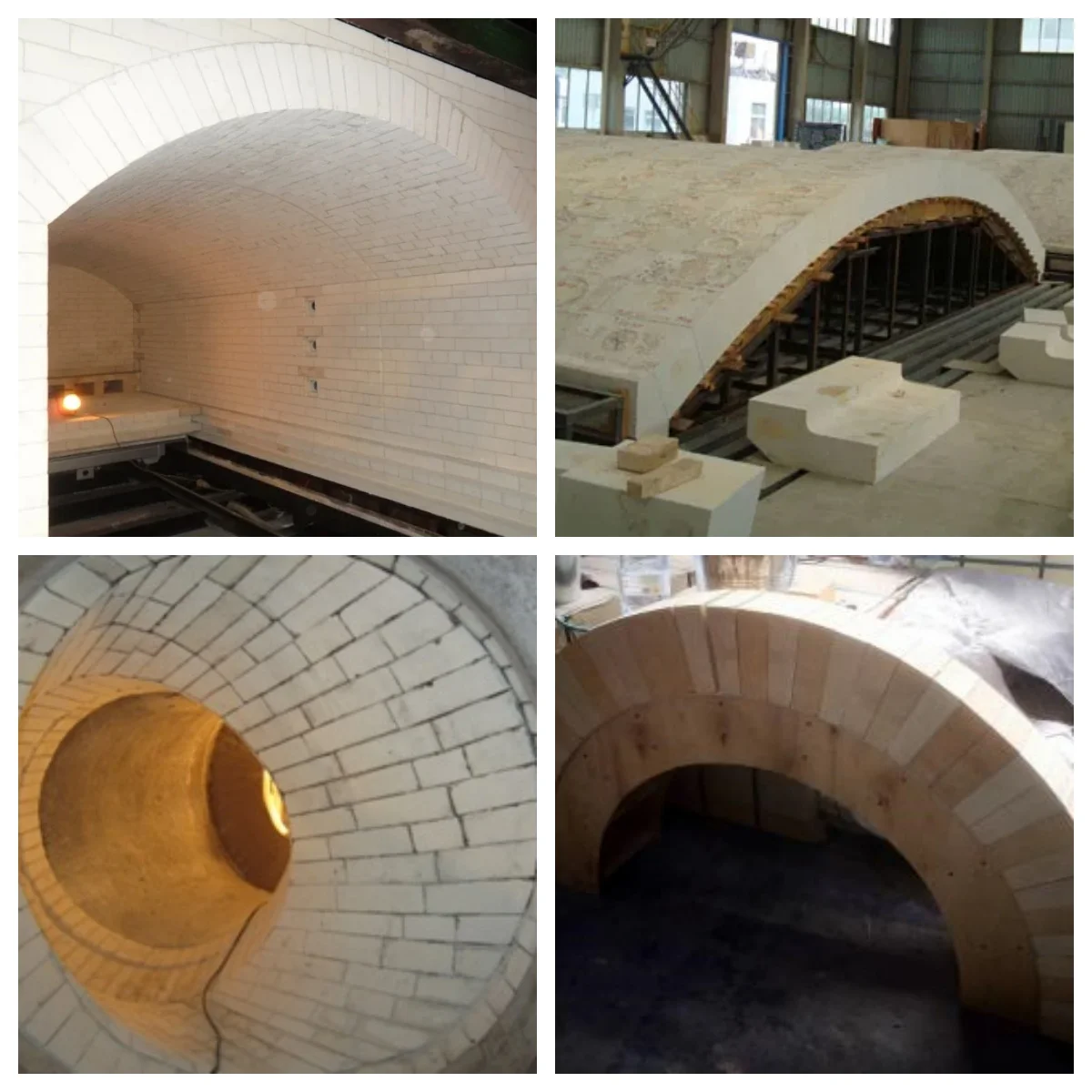 Refractory Arc Fire Brick Curved Fire Clay Brick For Oven Kiln