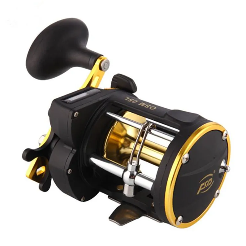 Counter Metal Smooth High Hardness Gear Trolling Boat Drum Fishing ...