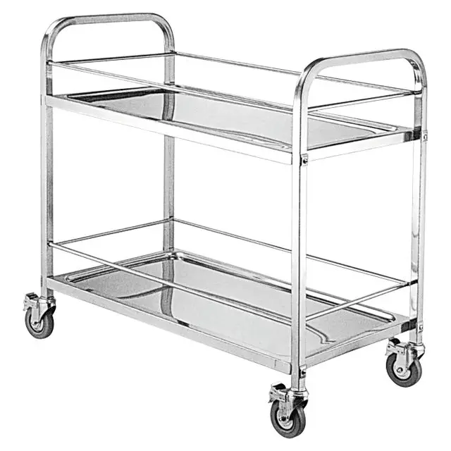 Stainless Steel Kitchen Trolley Industrial Gn Pan Trolley Aluminum ...