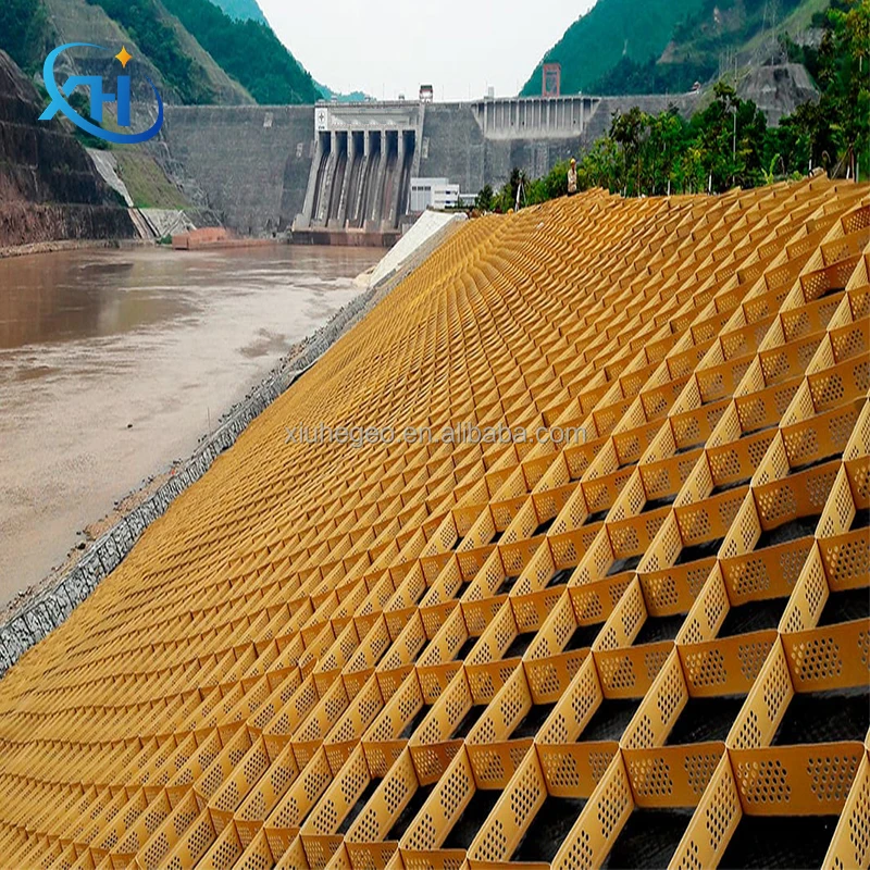 Perforated Smooth 75-660mm Height Vegetation Retaining Wall Grid ...