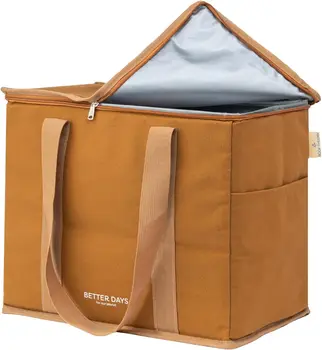 Canvas Foldable Ice Thermal Insulation Soft Beer Insulated Bag Cooler ...