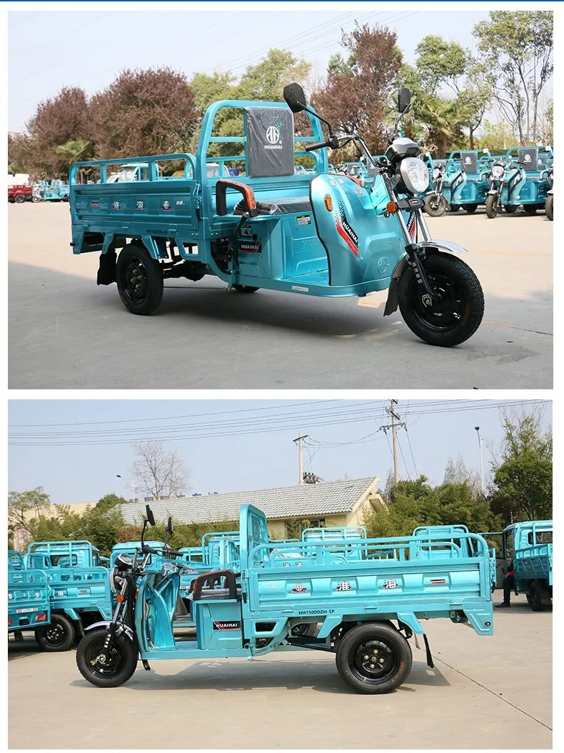 China Electric Cargo Tricycle Adult Cargo King Multi-Person ...