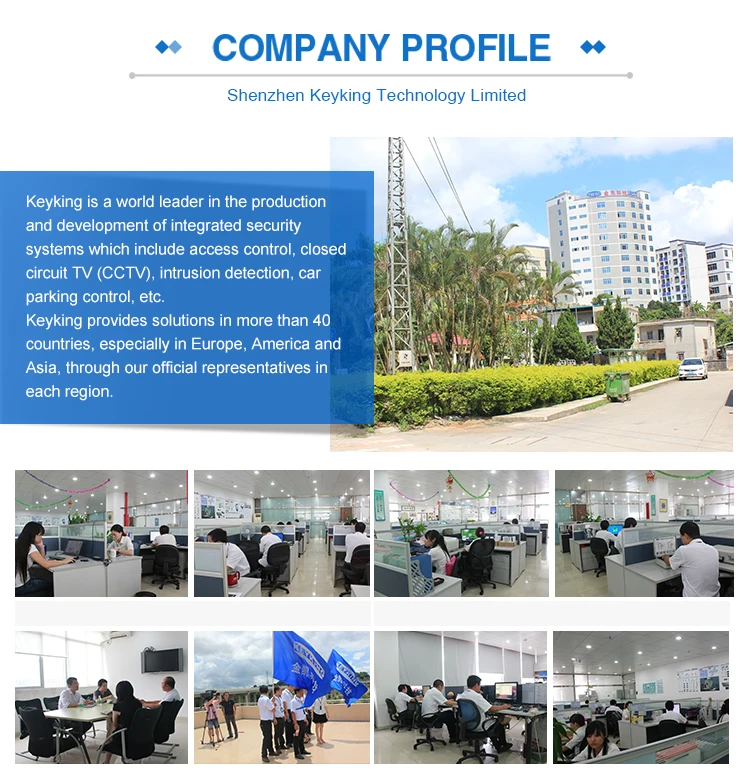 Keyking High Security Access Control System - 8 Door Panel