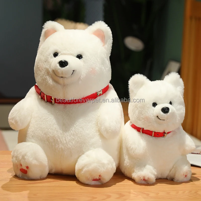 2024 Yeye dog Samoyed Husky puppy plush toy for dog for kids| Alibaba.com