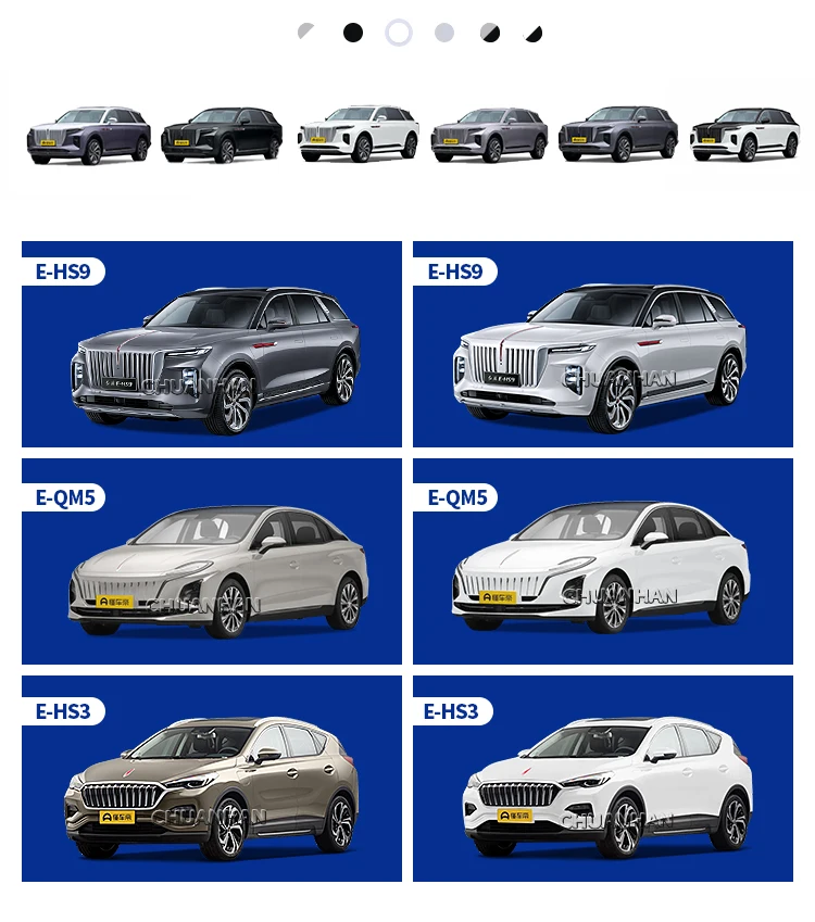 2023 Hongqi E-hs9 690km Qiyue 7seat New Ev Car Suv Electric Energy Vehicle Luxury Car - Buy ...