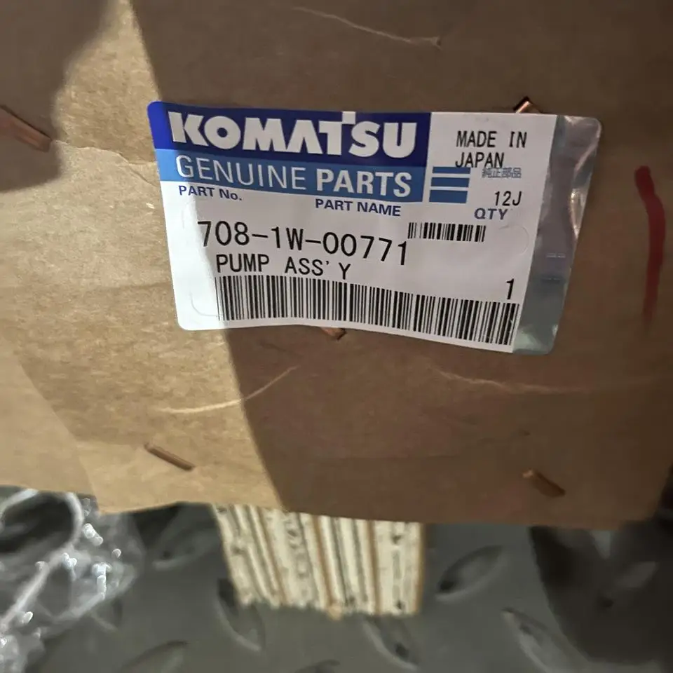 Wheel Loaders Wa470-6 Hydraulic Pump 708-1w-00771 Main Pump For Komatsu ...