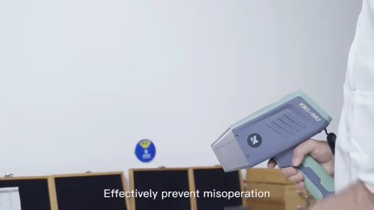 Fluorescent Spectrometer Gun Xrf Mineral Analyzer Analysis Of Various ...