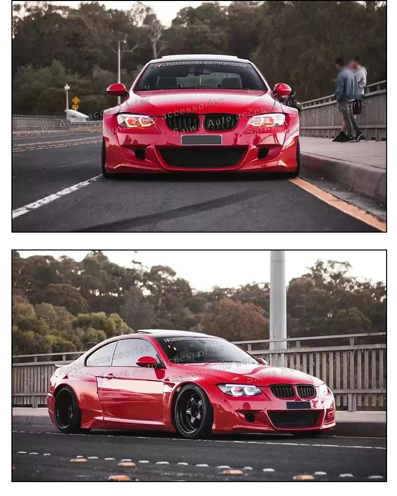 Rocket Bunny Style Wide Body Kit for BMW 3 Series M3 E90 E92