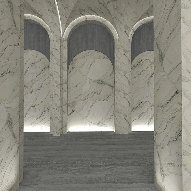 Domed Ceiling Cladding Material Flexible Stone Marble Prices Brazilian ...