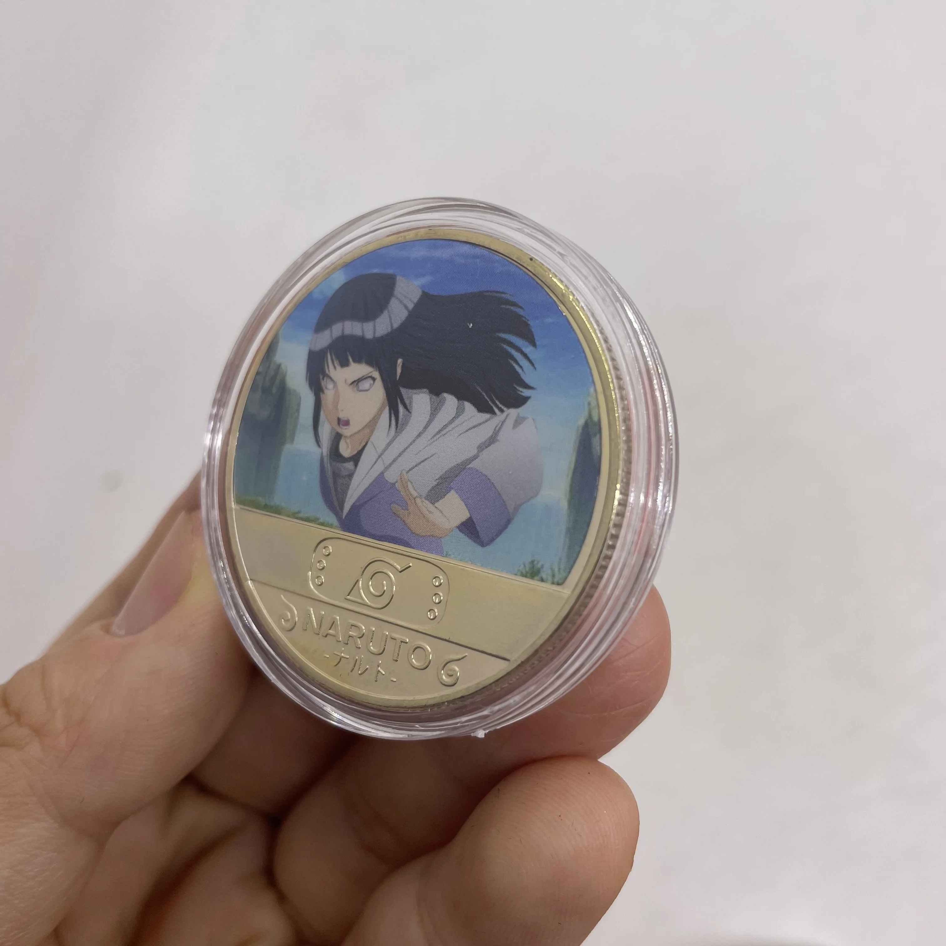 10 Designs Japanese Anime Namikaze-sasuke N-a-ruto Yen Gold Plated Coin ...