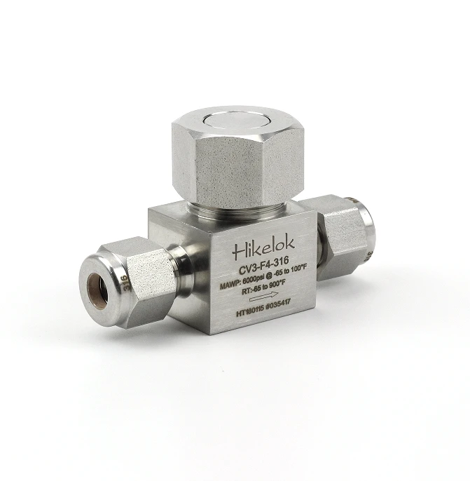 Swagelok Type 3000 to 6000 Psi 316 Ss Adjustable Cracking Pressure ...