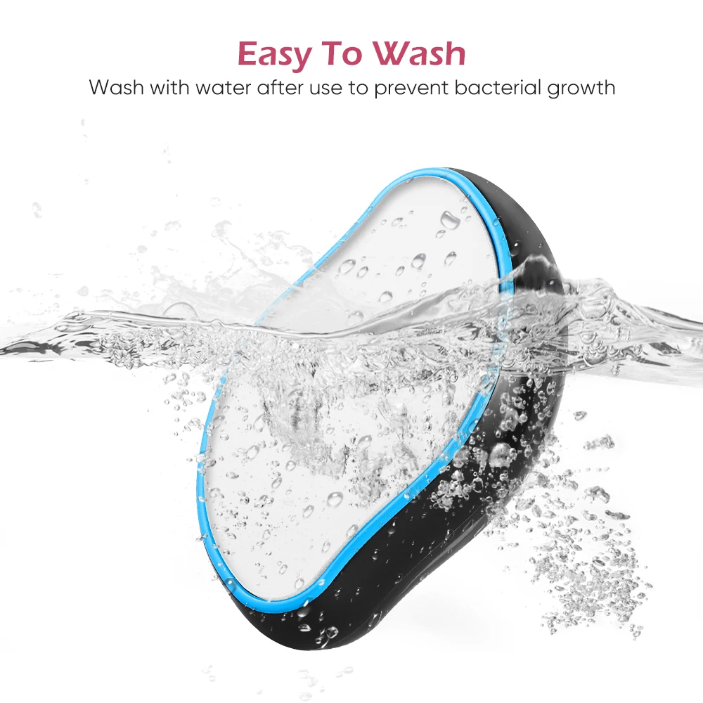 Painless Nano Crystal Hair Eraser Magic Crystal Hair Remover Stone ...