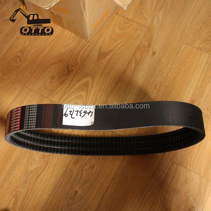 Excavator Parts ZX330 6HK1 Engine Fan Belt 4632729 - High Level Quality