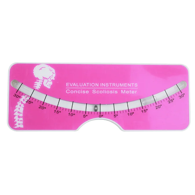 Scoliometer Spinal Screening Rehabilitation Evaluation Tool Level Water ...