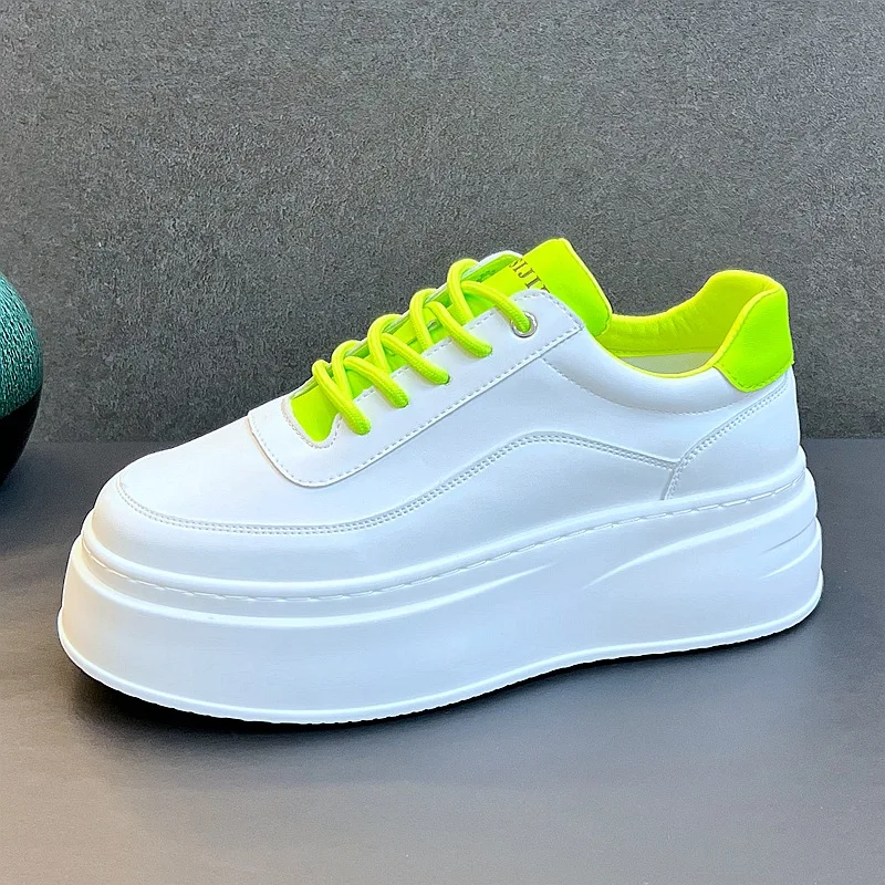 Custom New Brand Design Fashion Trendy White Shoes