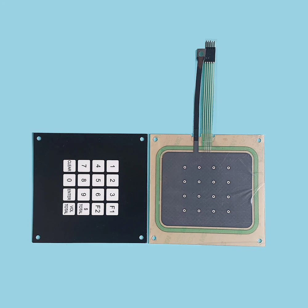 Fuel Dispenser Oil-Resistance Galbarco Pumps Membrane Switch Keypad