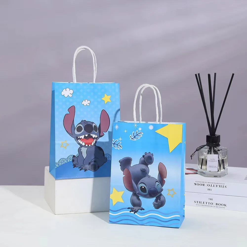 Stitch Gift Bags - Cute Cartoon Birthday Treat Bags