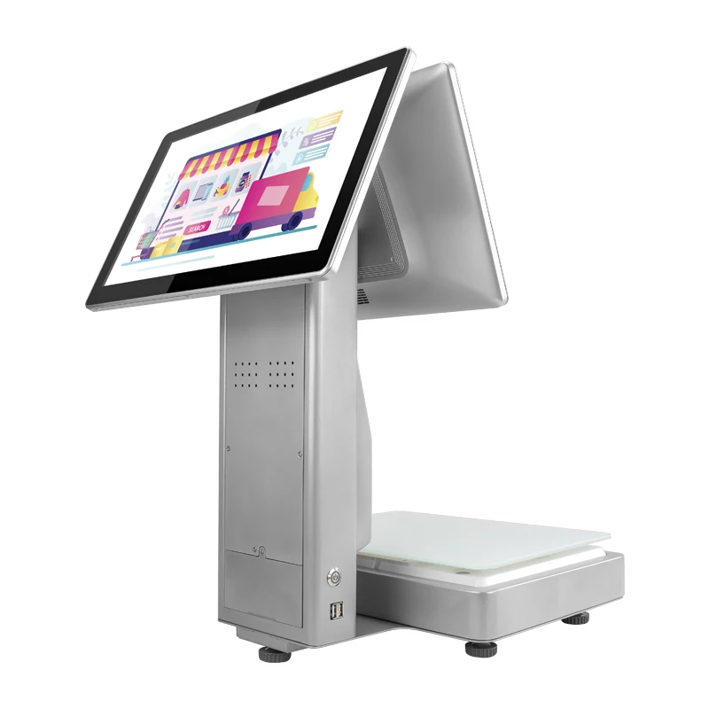 Scale With Pos Terminal All In One Touch Cash Register Weighing Scale ...