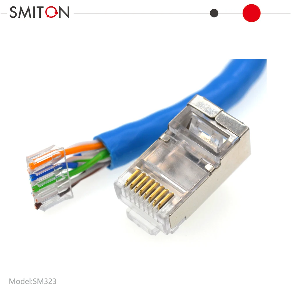 Ftp Connector 8p8c Cat6 With Guide Plug - Buy Ftp Cat6 With Guide Plug ...