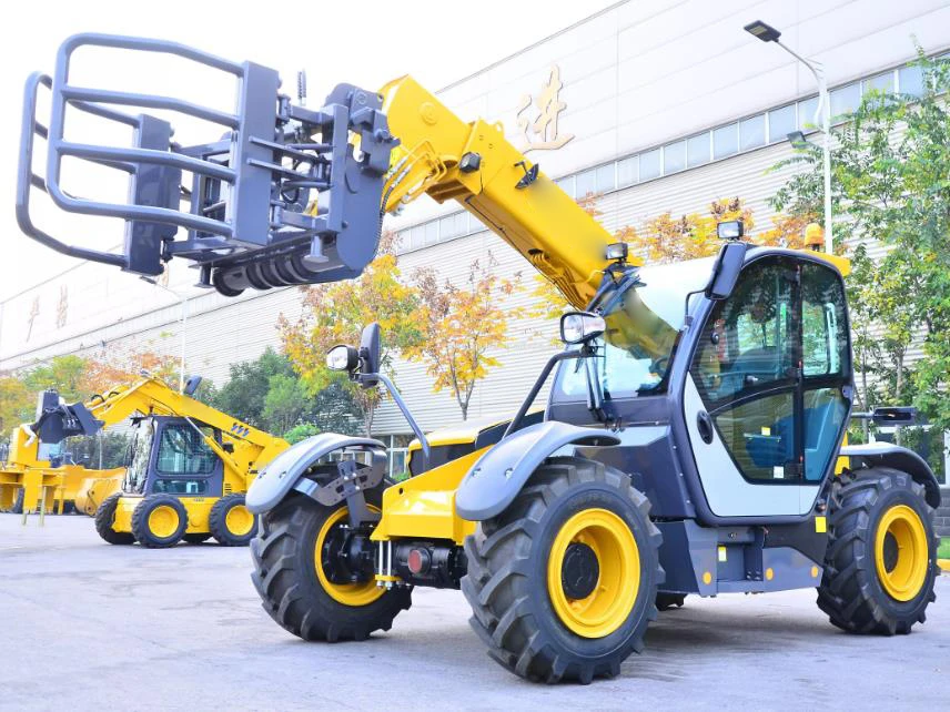 Telehandler XTF18010E Telescopic Loader Forklift With 18Ton Lifting ...