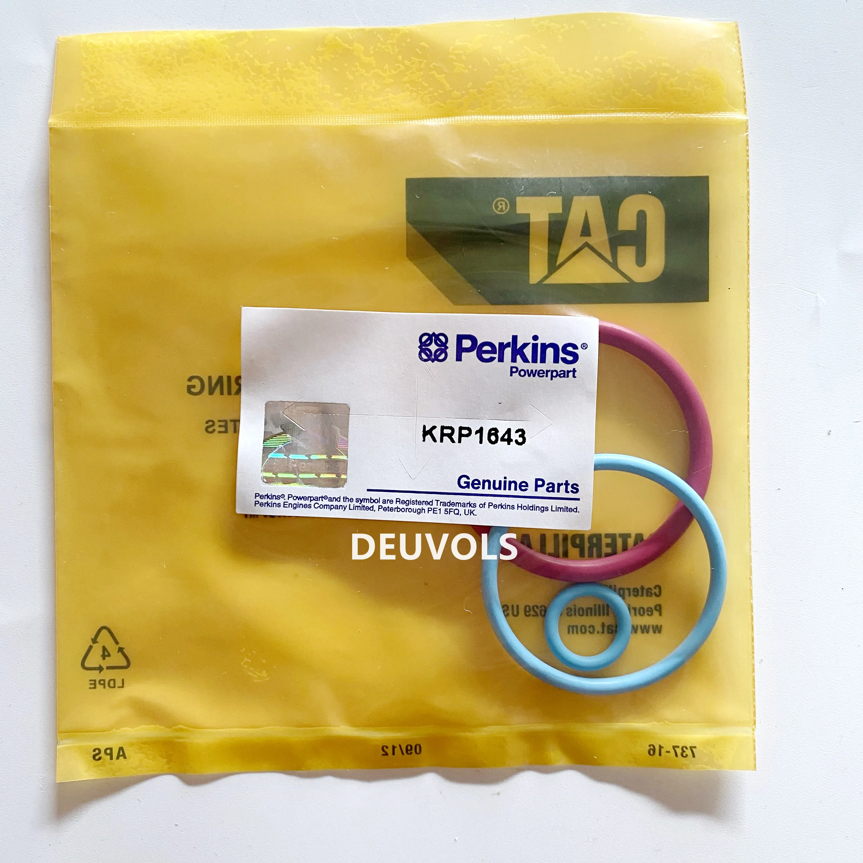 High Quality 2206 Fuel Injector Outer Sealing O Ring Kit Krp1643 - Buy ...