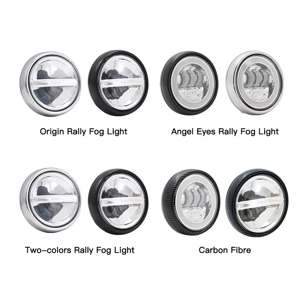 YIAALUX Auxiliary Bumper Grille Rally Driving Lights for BMW Mini