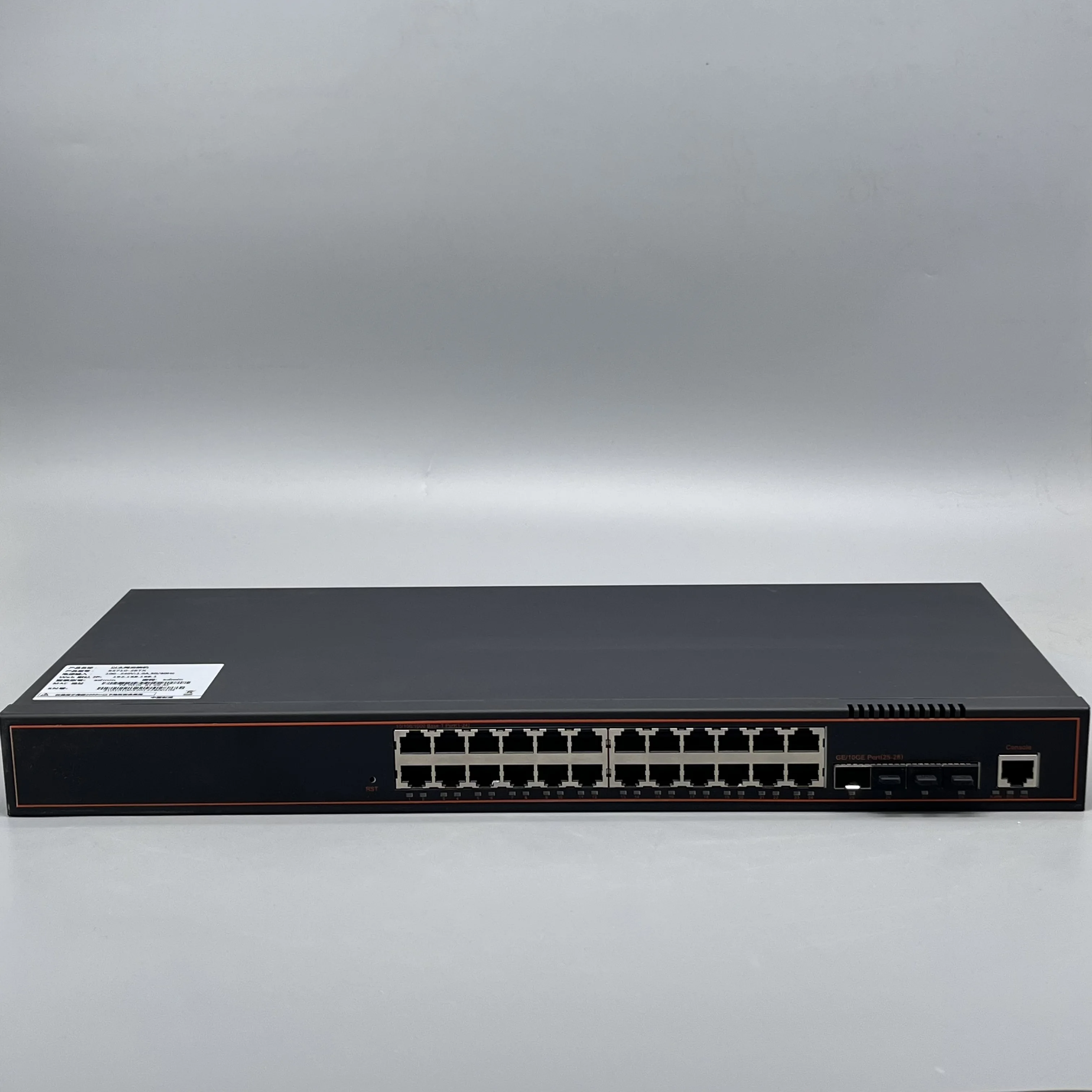 High Speed Commercial Switch 24 Port 10/100m/1000m/10g Poe Ethernet ...
