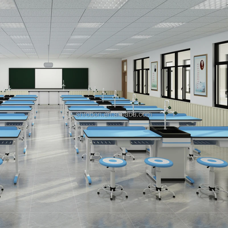 Z Style Steel Frame School Biology Laboratory Table Lab Tables School ...