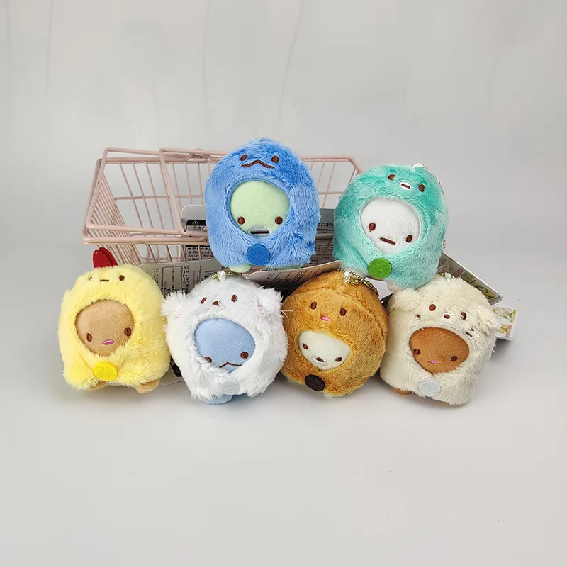 Japan Cartoon Corner Creature Biology Flexible Key Chains Sumikko ...