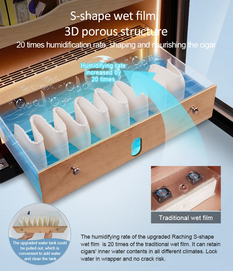 Raching MA50 Cigar Humidor - Intelligent Temperature Control