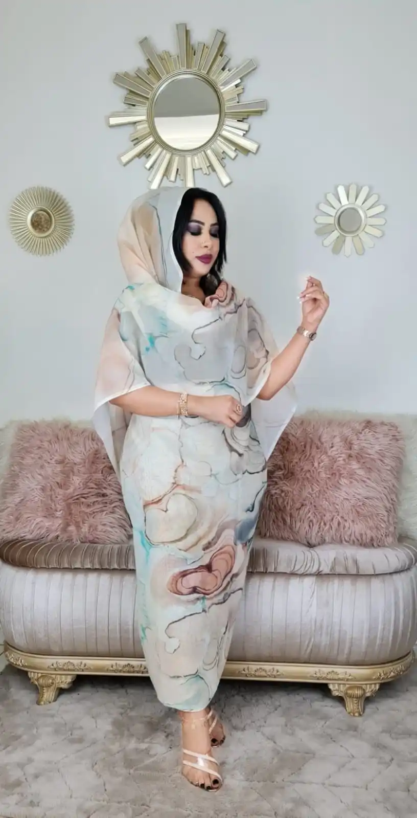 Custom Sudanese Toub New Design Swiss Voile 100% Cotton Printed ...