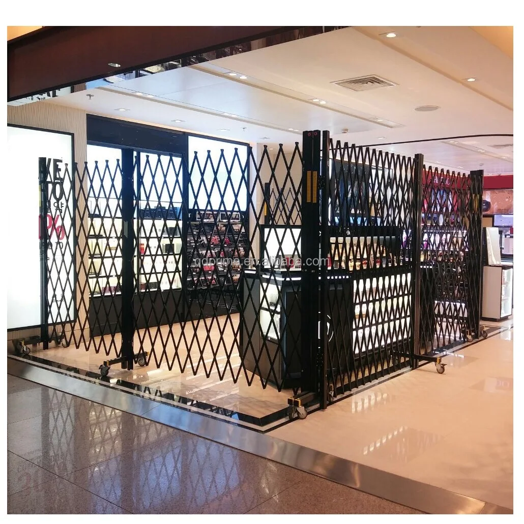 Portable Steel Aluminum Folding Scissor Door Fencing