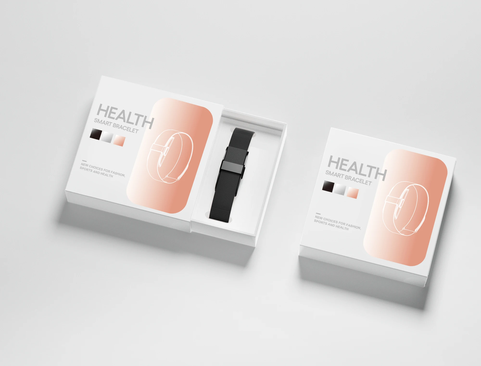 2208 Fitness Active Tracker Smart Watch Bracelet Wearable Device Design ...