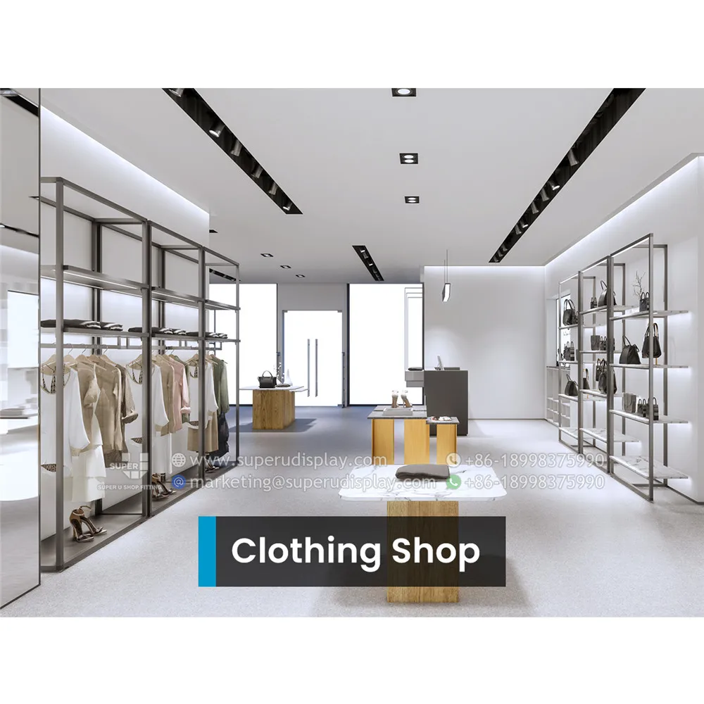 Custom Store Concept Branding - Technical Drawing & Layout