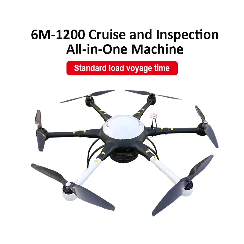 Hot Sell Industrial-grade Six-rotor Uav 6m-1200 Mapping Drone - Buy Uav ...