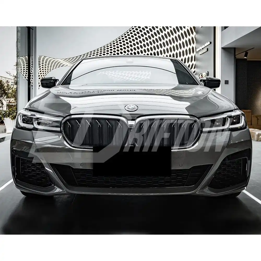 Dry Carbon Fiber Dual Slat Grille for BMW 5 Series G30