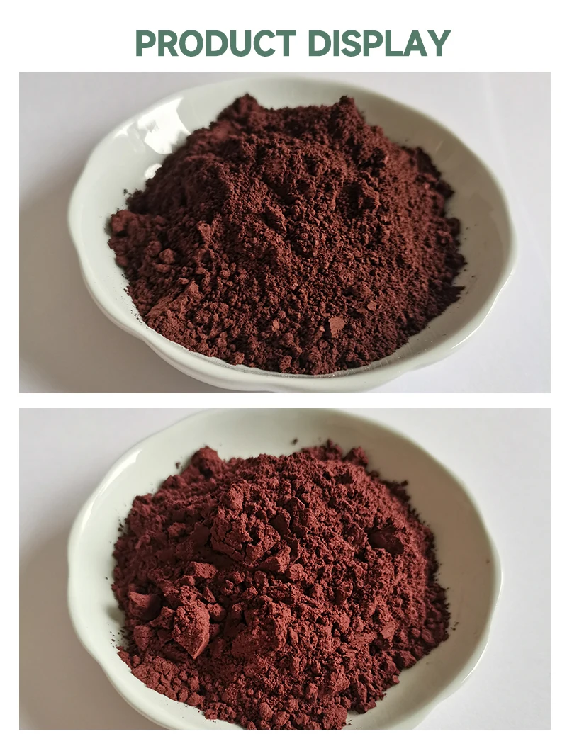 Pigment Red Iron Oxide Fe2o3 Powder 130 - Buy Red Iron Powder Product ...