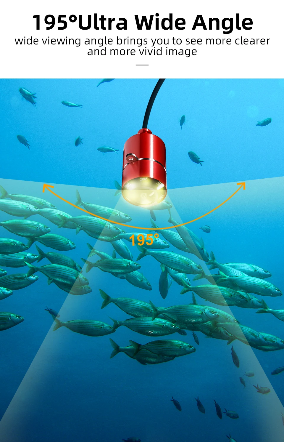 Hot Sale 720p Hd Fish Finder Camera Underwater Fishing Camera 30m Ip68 ...