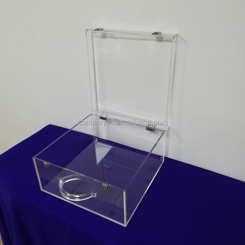 Customized Clear Acrylic Lucite Suitcase - Unique Design