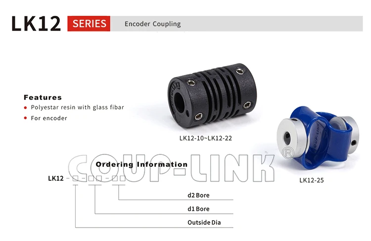 Coup-link Forward Installed 8 Fonts Encoder Stepper Servo Motor Shaft ...