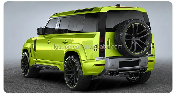 For Land Rover Defender LM-Style Body Kit Bodykit Grilles Rear Diffuser ...