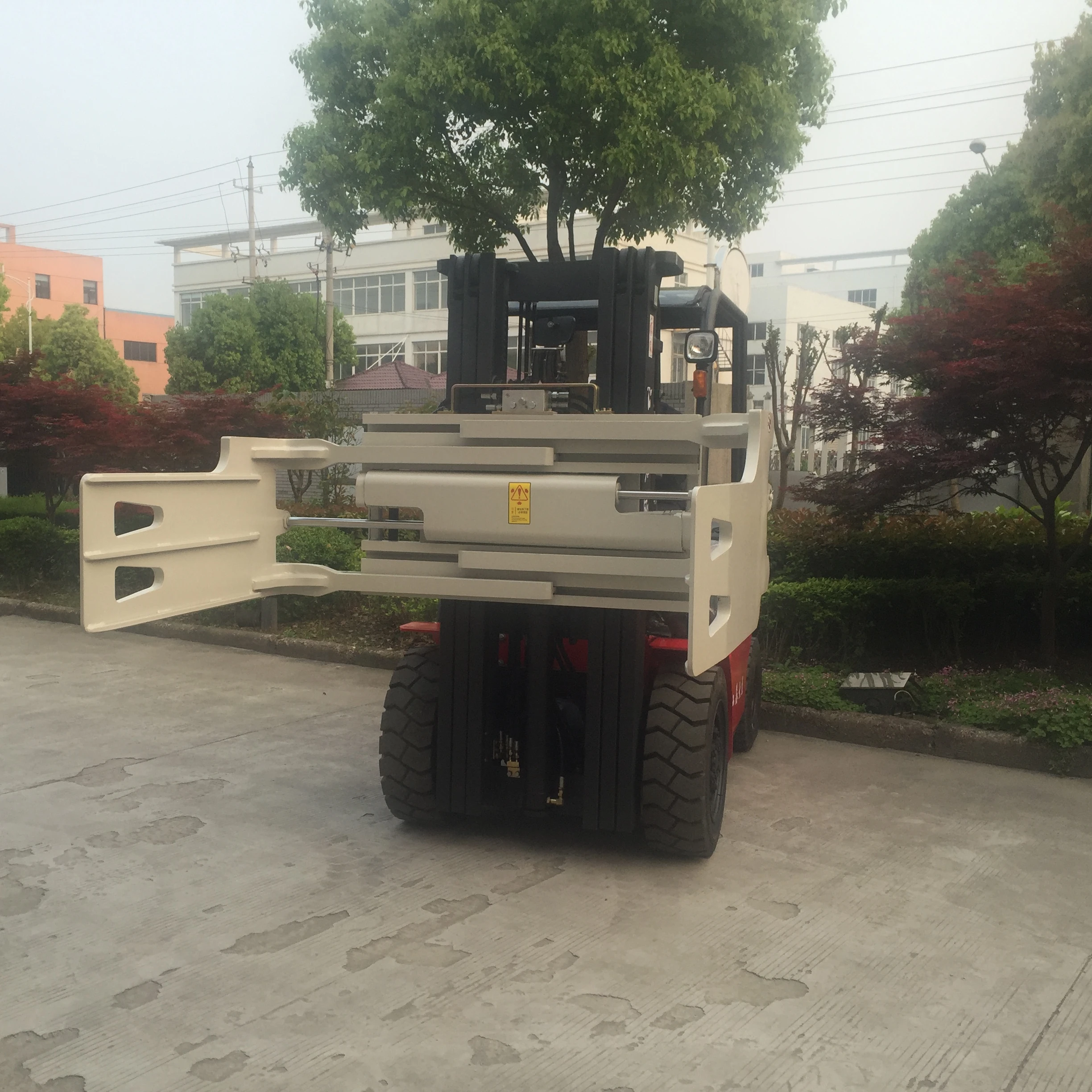 Forklift Attachment Paper Roll Clamp,Bale Clamp,Brick Clamp And Drum ...