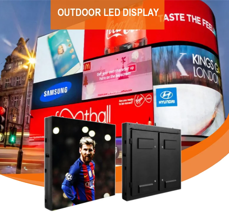 Outdoor Pillar Screen P2.5/p3/p4/p5 Outdoor Double-sided High ...